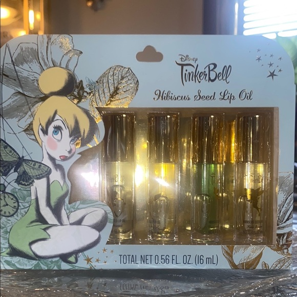 Disney | Bath & Body | Disney Tinker Bell Hibiscus Seed Lip Oil ...